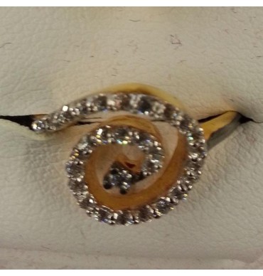 Gold Ring with Koru design - Gold Jewellery